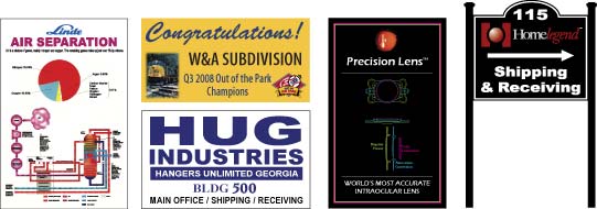 Manufacturing & Warehouse Signs by Signs & More, Inc - Marietta ...