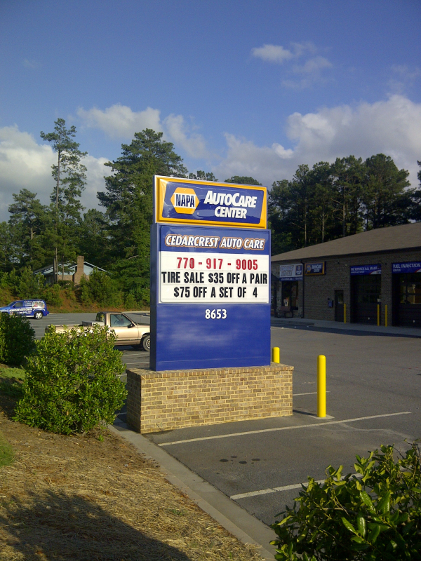 Monument Signs by Signs & More - Cartersville, Marietta, Atlanta, Rome