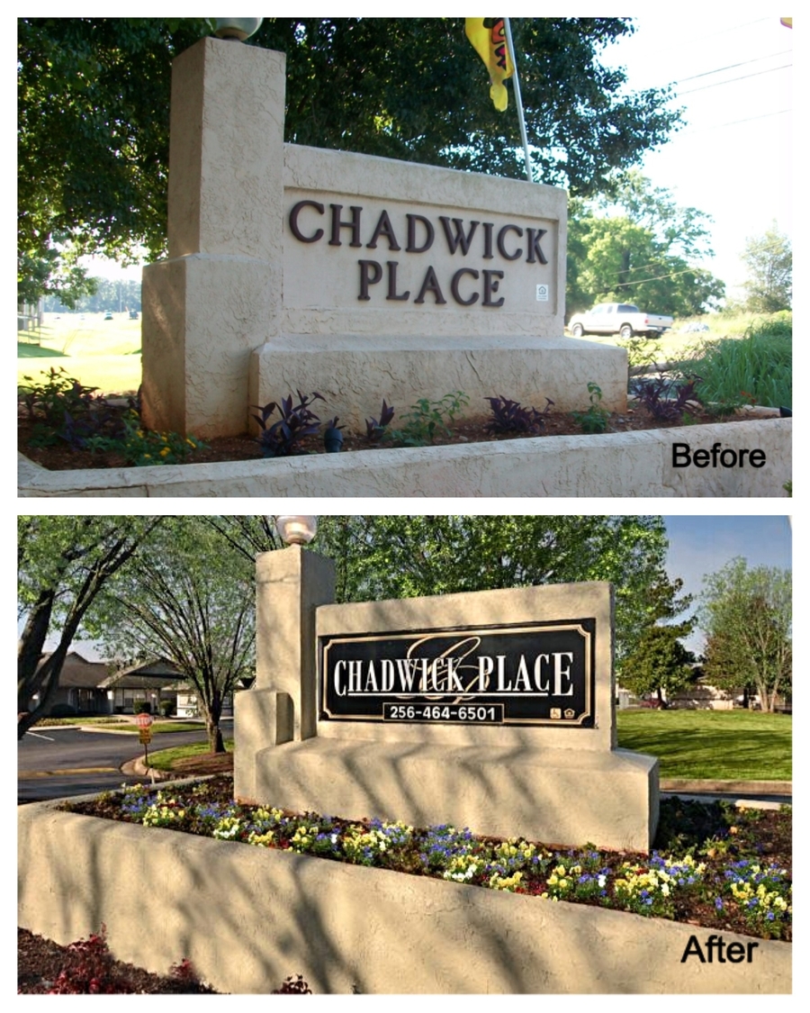 Do your Subdivision or Apartment Signs Match the Beauty of Your Home?
