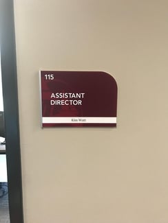 ADA Braille Tactile Room Signs by Signs & More Inc - Marietta, Atlanta