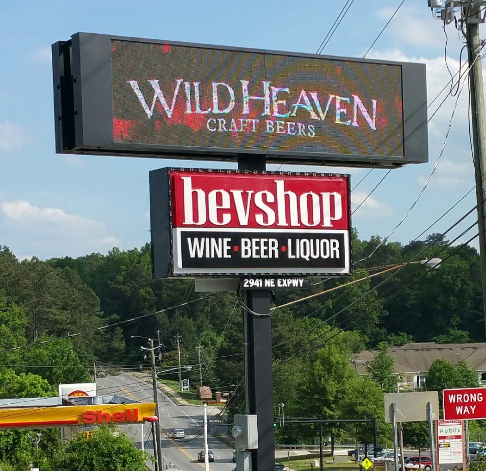 LED Message Center Signs-Signs & More, Inc-Marietta, Cartersville, GA