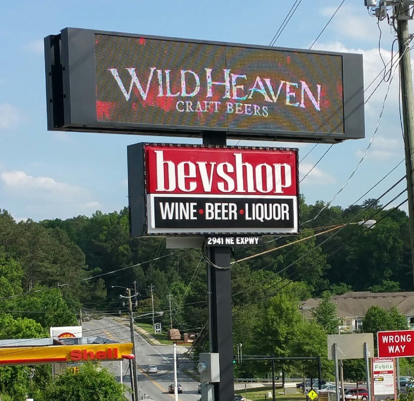 LED Message Center Signs-Signs & More, Inc-Marietta, Cartersville, GA