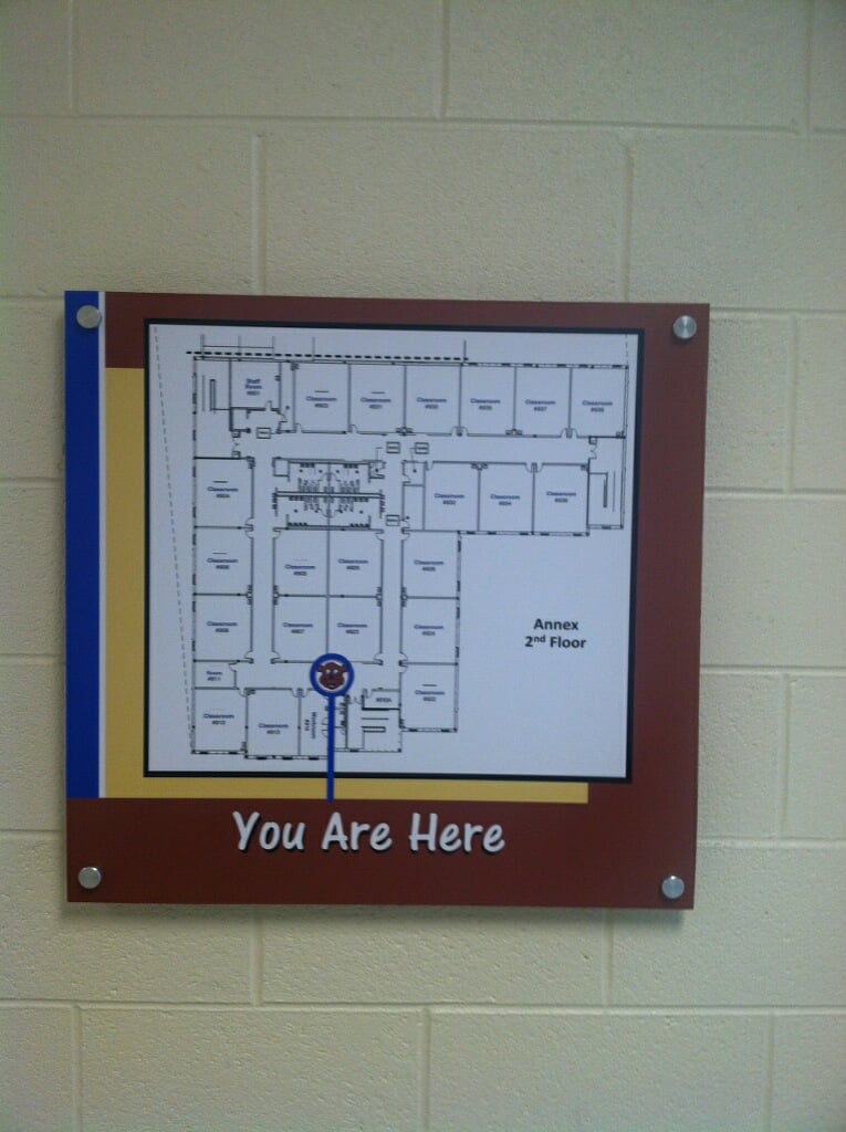 Wayfinding Signs by Signs & More - Cartersville, Marietta, Atlanta, GA