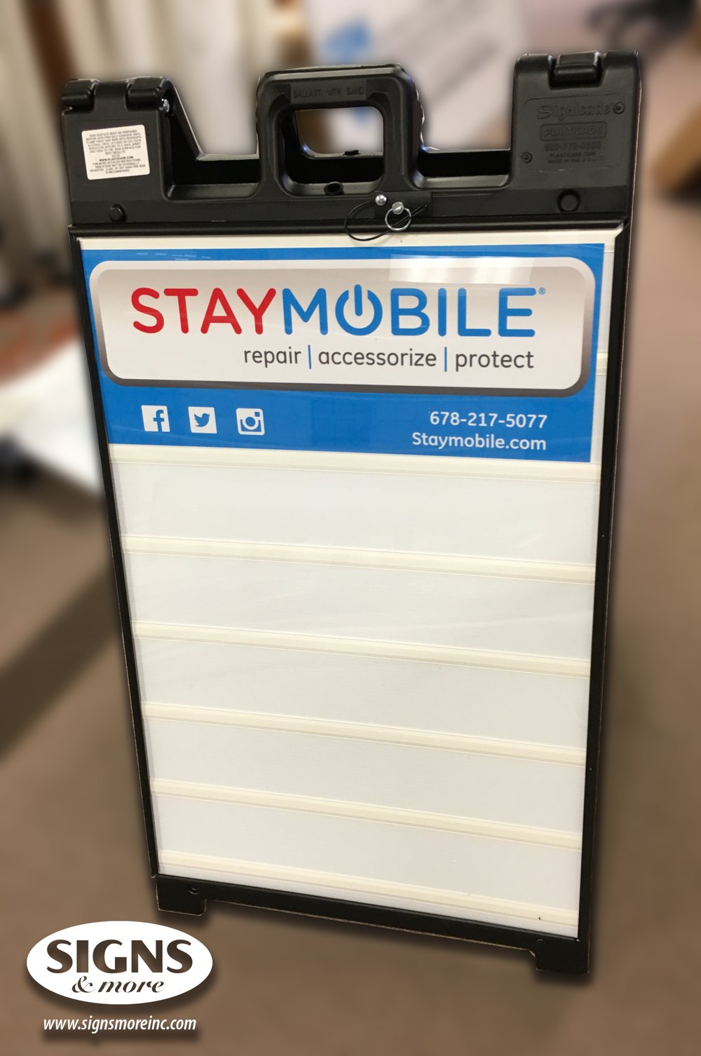 A-Frame Sidewalk Signs-Signs & More-Cartersville, Marietta, Rome GA