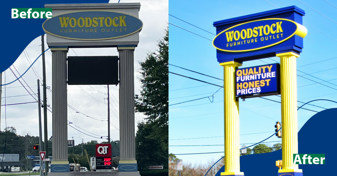 Sign Refurbishment vs. New Signs: When to Upgrade Your Monument Sign